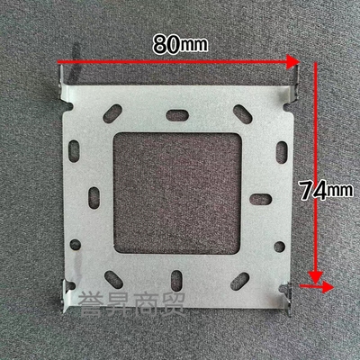 艾视锐门铃分机挂板HC-IDE31-DA可视对讲挂板 铁支架固定底座