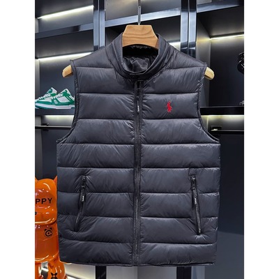 2025秋冬棉服加厚短款刺绣马甲