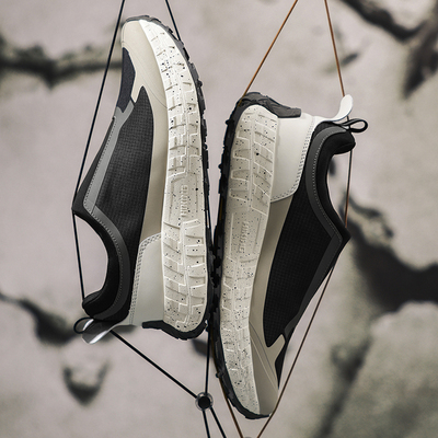 柜2255！科技防水透气网面+缓震大底！户外男越野跑步休闲运动鞋