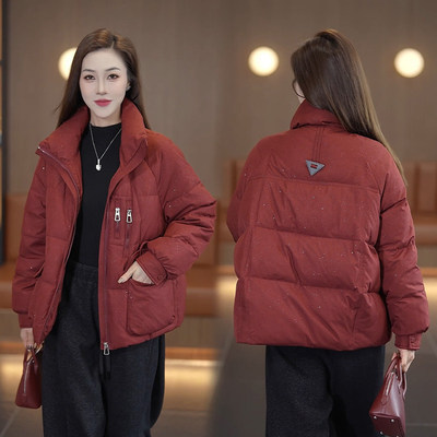 女装羽绒服2025新款今年显瘦外套