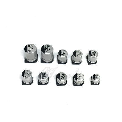 贴片铝电解电容 1800uF 25V SMD,D16xL16.5mm,VUX182M1ETR-1616