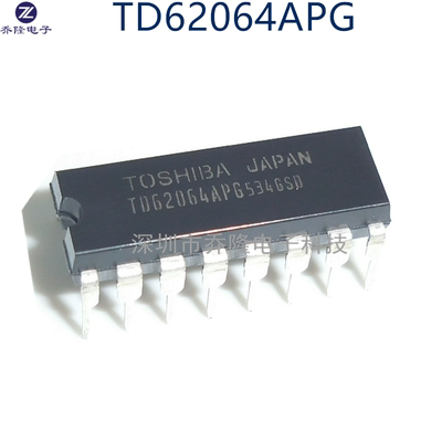 原装正品 TD62064APG 接口-驱动器 TD62064AP  DIP-16  可直拍