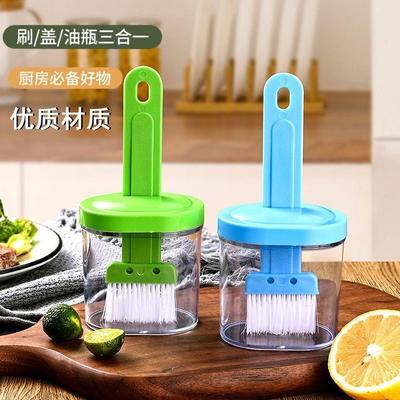 Oil Brush with Bottle for Grilling, Sauce Brush for Home Use