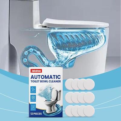 JAKEHOE Toilet Cleaning Effervescent Tablets - Removes Stain
