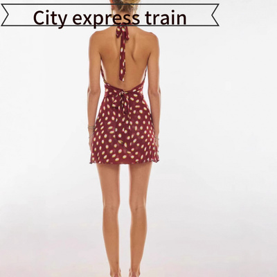 Printedcasuallinenloosesexydre