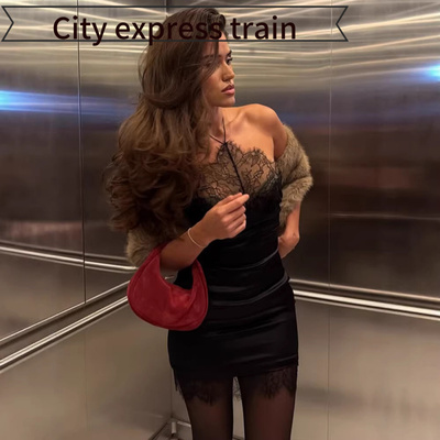 Lacepatchworkhollowoutsexypart