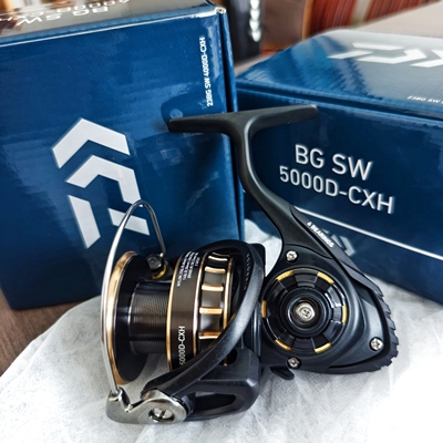 DAIWA达亿瓦23款BGSW远投路亚海船钓铁板纺车渔轮4000/5000D-CXH