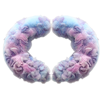 毛绒刀套冰刀花样冰刀套