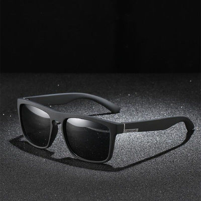 Aabbye太阳镜偏光男女墨镜防紫外线方框简约框架印花运动防炫光眼