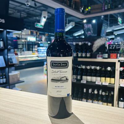 SANTA EMA Select Terroir RESERVA MERLOT WINE Of CHILE