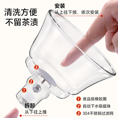 各类磁吸茶具配件钢珠过滤网304不锈钢珠食品胶筛