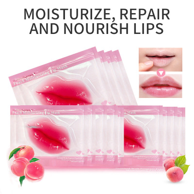 Peach Collagen Moisturizing Lip Mask Nourish repair lip skin