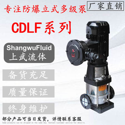 隔爆型不锈钢立式多级离心泵