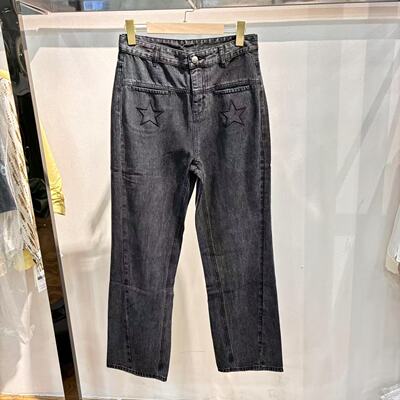 韩国直邮2025春装新款牛仔裤