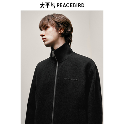 【Juan Salazar联名合作系列】太平鸟男装刺绣休闲夹克B1BCE4C07