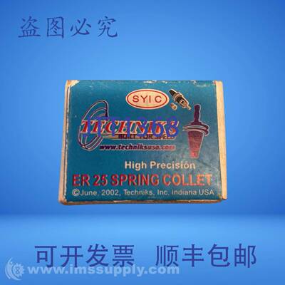 原装供应Techniks ER25 直孔COLLET ASSEMBLY FNOB