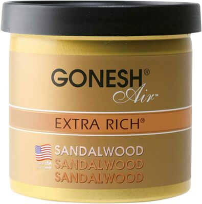 日本进口GONESH高妮诗放置型芳香剂凝胶空气清新剂白檀香味