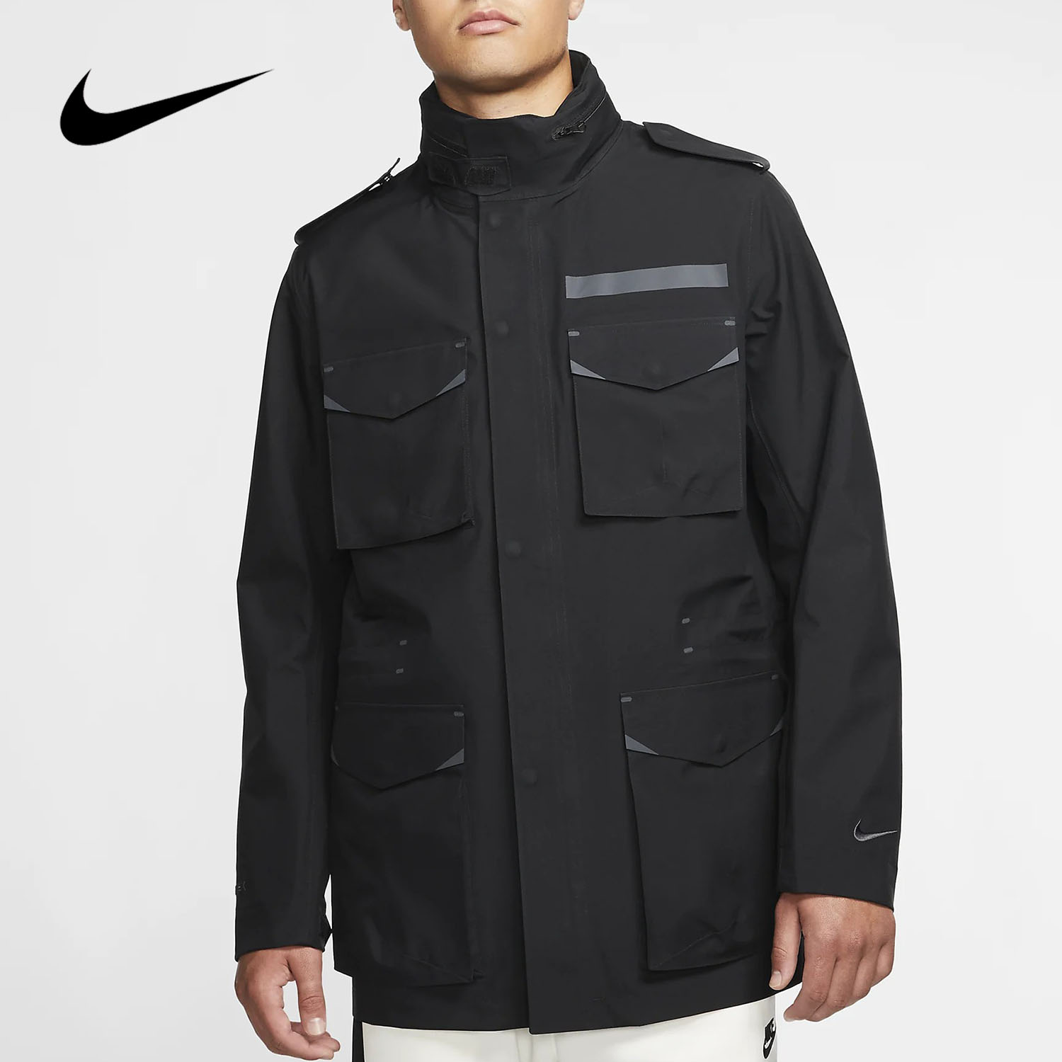 Nike/耐克正品新款 GORE-TEX M65男子短款休闲夹克外套CQ7653_虎窝淘