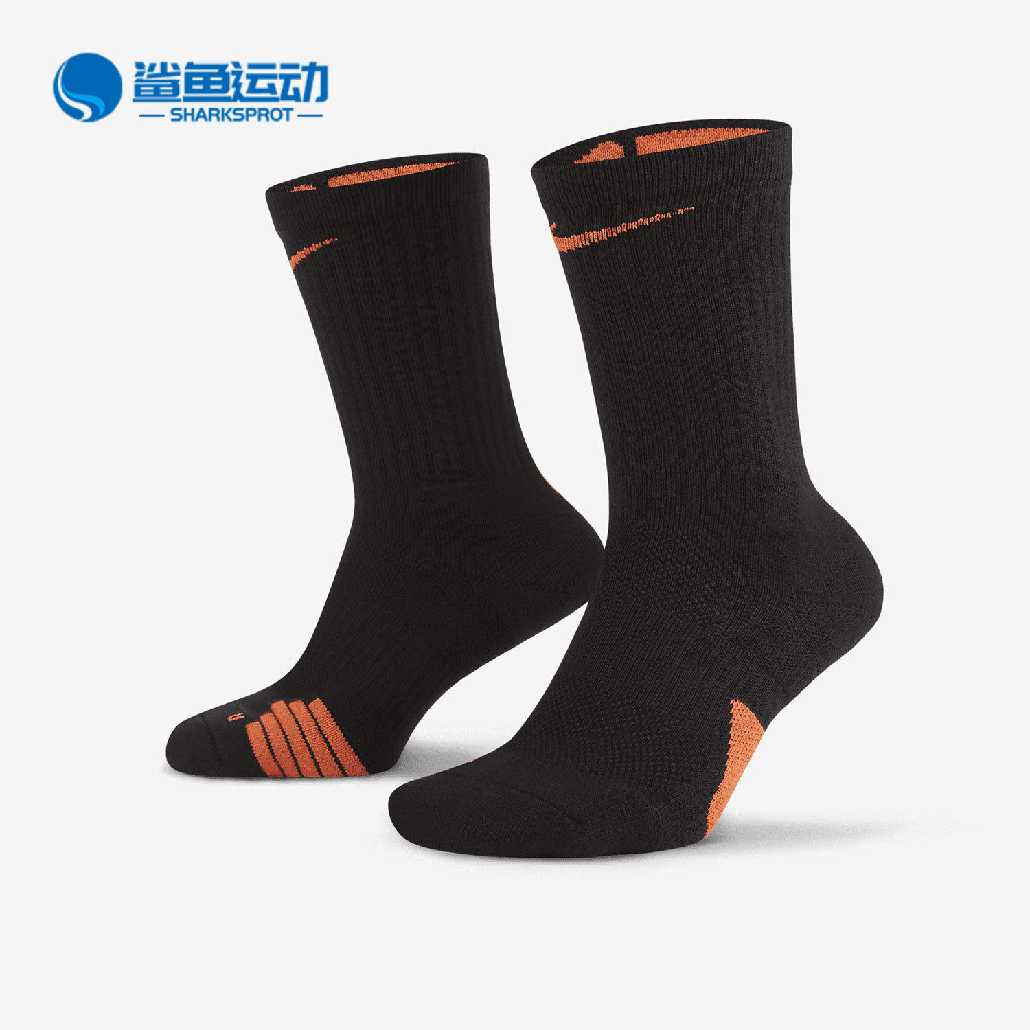 Nike/耐克正品精英毛巾底运动袜男女长筒篮球袜SX7622-015_虎窝淘
