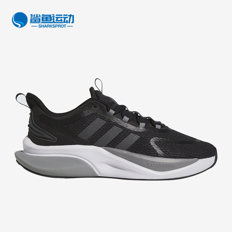 Adidas/阿迪达斯正品新款AlphaBounce+男子运动透气跑步鞋HP6144_虎窝淘