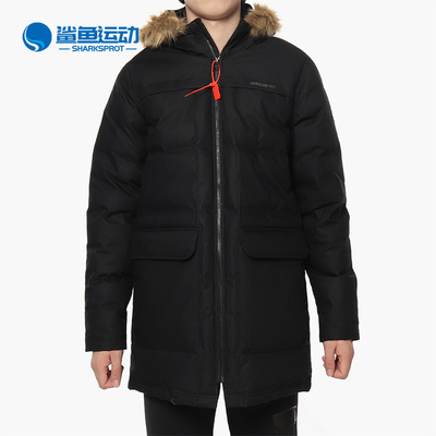阿迪达斯男子连帽户外运动棉服