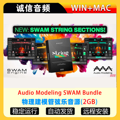 管弦乐VST物理建模全套大中小提琴群奏独奏笛萨克斯插件音源