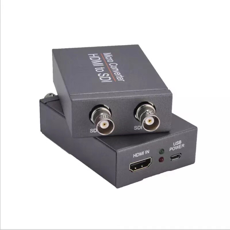 HDMI to SDI两路音视频输出PS4 DVD摄像机电脑接显示器高清转换器