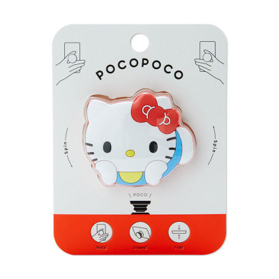 日本Sanrio正品Hello Kitty 手機指環扣支架pocopoco