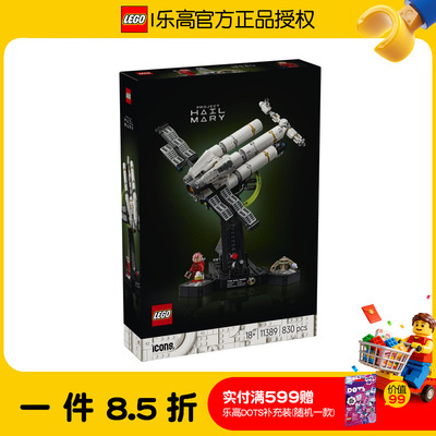 LEGO乐高ICONS系列11389极限返航儿童益智男女孩拼搭积木玩具礼物