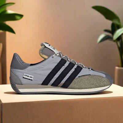 Adidas阿迪达斯COUNTRY OG SFTM三叶草男女复古舒适休闲鞋IH7519