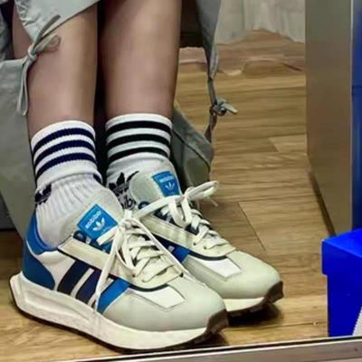 Adidas阿迪达斯RETROPY E5休闲运动低帮复古老爹鞋IE0498 IE0499