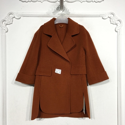 容悦 PF11533 时尚双面呢外套品牌童装折扣馨备