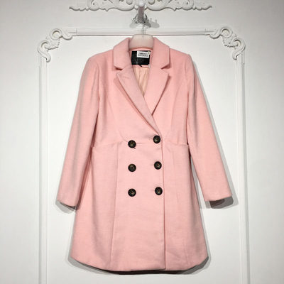 FC系列 8253S002 时尚毛呢外套品牌女装折扣颦薪