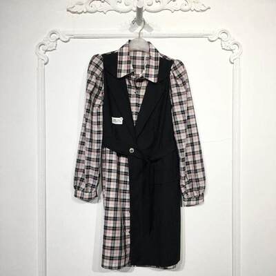 JT系列 8199S115 时尚连衣裙品牌女装折扣颦薪