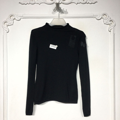 欧系列 8337S298 时尚羊毛针织衫品牌女装折扣颦薪