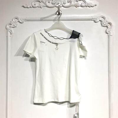 潮系列 D83010 时尚上装品牌女装折扣颦薪