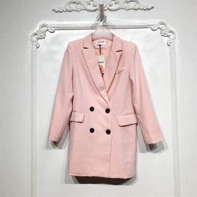 镌乔系列 D86060 时尚西装外套品牌女装折扣颦薪