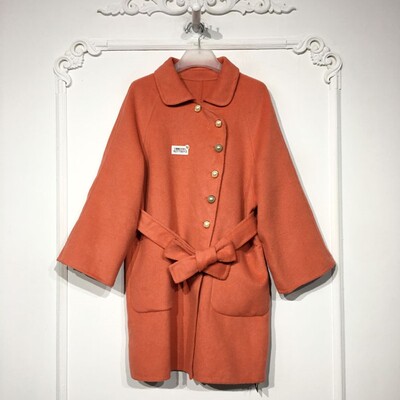 西树系列 8277S013 时尚羊毛双面呢毛呢外套品牌女装折扣颦薪