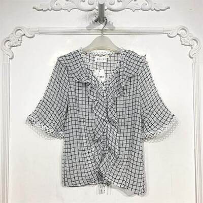 NZ系列 D91351 时尚上装品牌女装折扣颦薪