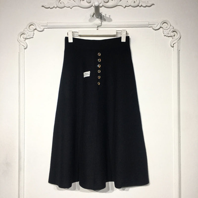 KRD系列 8310S003 时尚针织半身裙品牌女装折扣馨薪