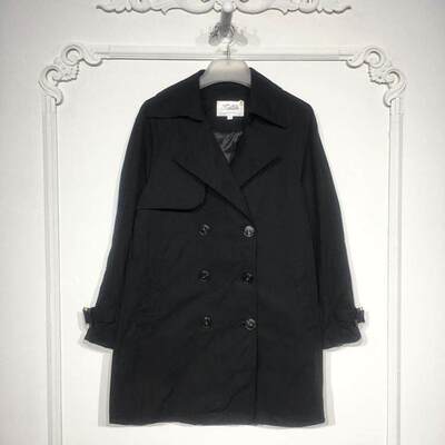 珂NSM系列 8229S226 时尚风衣外套品牌女装折扣颦薪