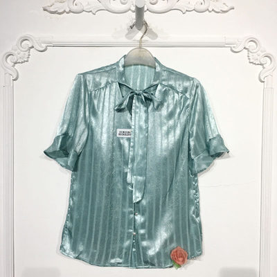 潮系列 8036S291 时尚衬衫品牌女装折扣颦薪