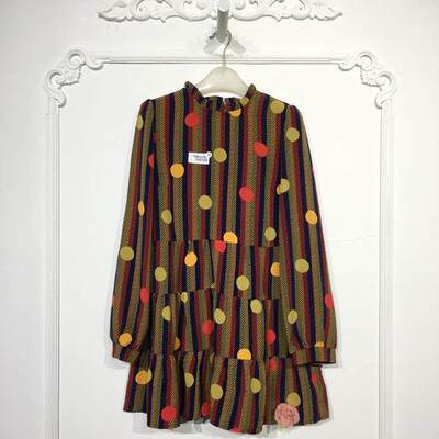 乔系列 8155S109 时尚连衣裙品牌女装折扣颦薪