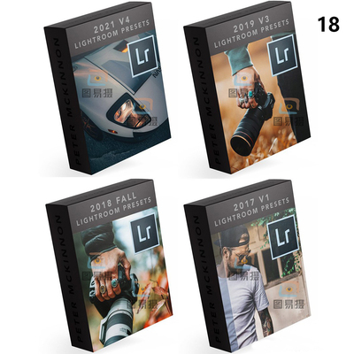 Peter McKinnon 油管大神摄影师4套Lightroom调色LR预设包PS滤镜