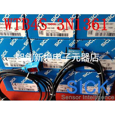 进口正品德国施克SICK光电传感器WTB4S-3N1361，货号1042046