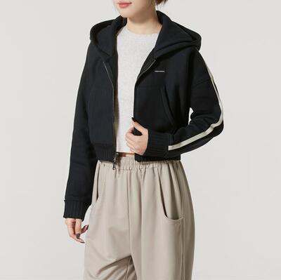 安德玛女子运动休闲连帽外套