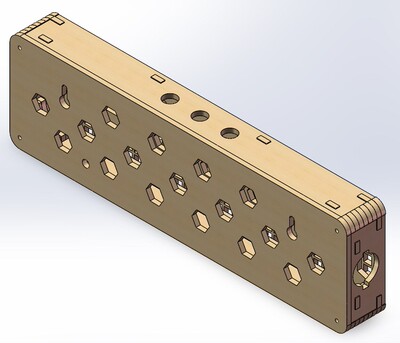 AWTRIX像素钟全套外壳