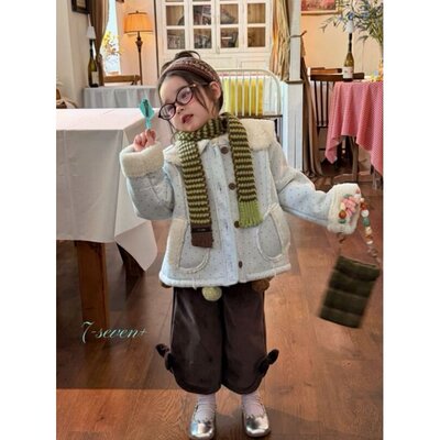7Seven·26冬~波点毛毛外套7347