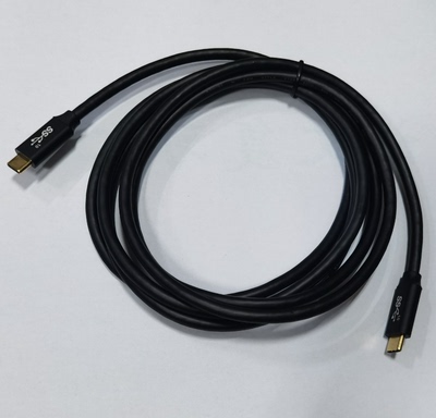 双头USB雷电3接口快充数据线