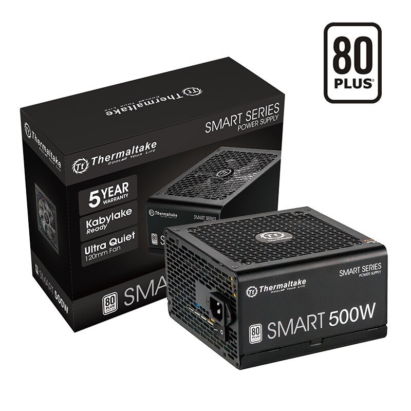 台式机电脑机箱电源Tt smart 500W 600W 700W白牌认证五年换新_虎窝淘